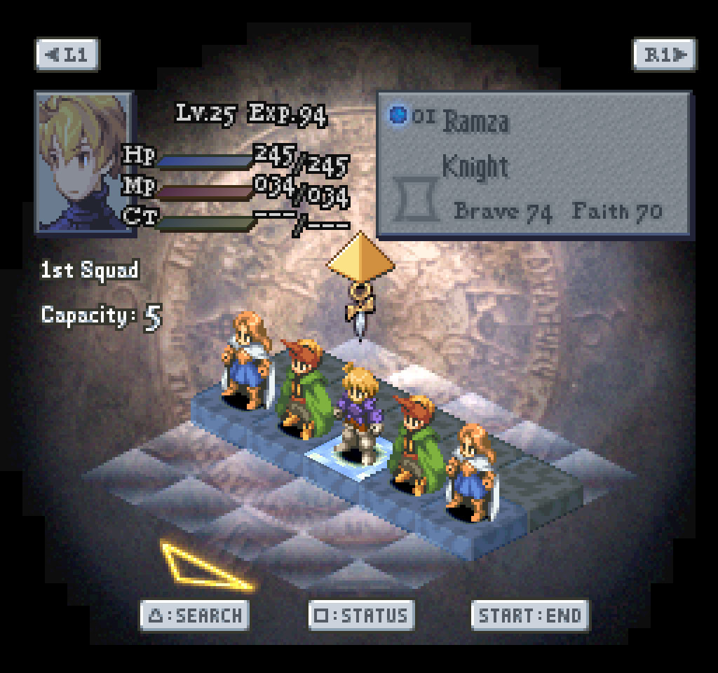 Chapter 2 | Final Fantasy Tactics PS1 Screenshots